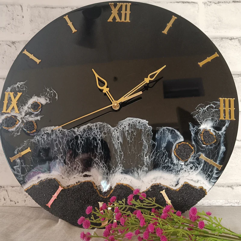 Buy Ocean Theme Resin Clock Online in India - Resin Clocks India